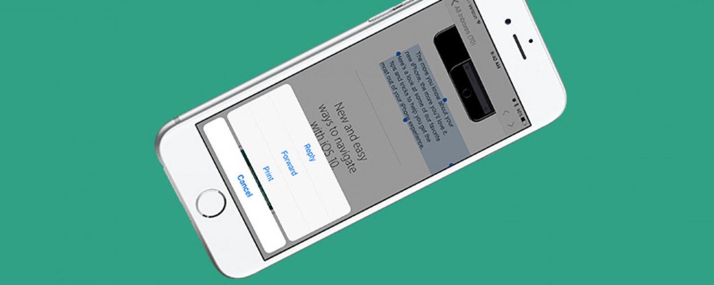 How to Quote Text in Your Email Reply on iPhone or iPad