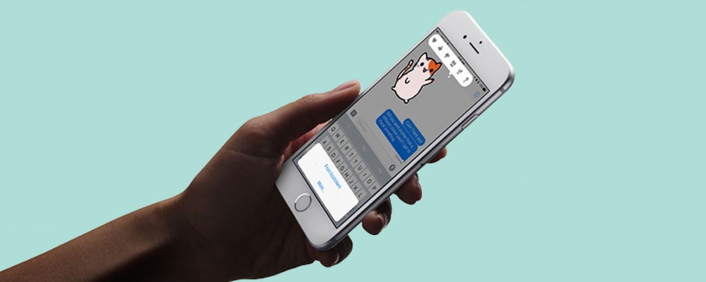 How to Get the Same Stickers That Your Friend Just Sent You in Messages