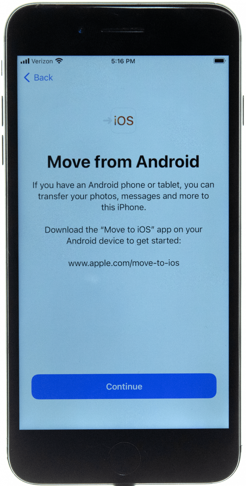 How to Easily Transfer from Android to iPhone