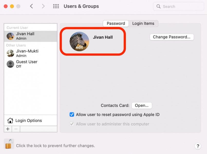How to Change Mac Profile Picture | www.iphonelife.com