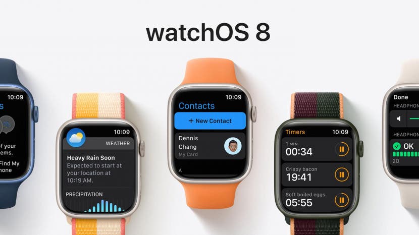 watchOS 8 Update: New Apple Watch Features & Release Date