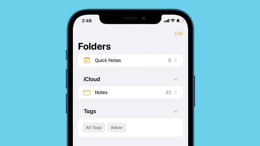 How to Organize Notes on iPhone with Tags