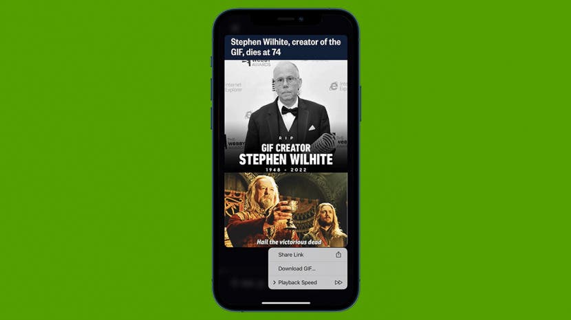 How to Save GIFs on an iPhone: Download Your Favorites