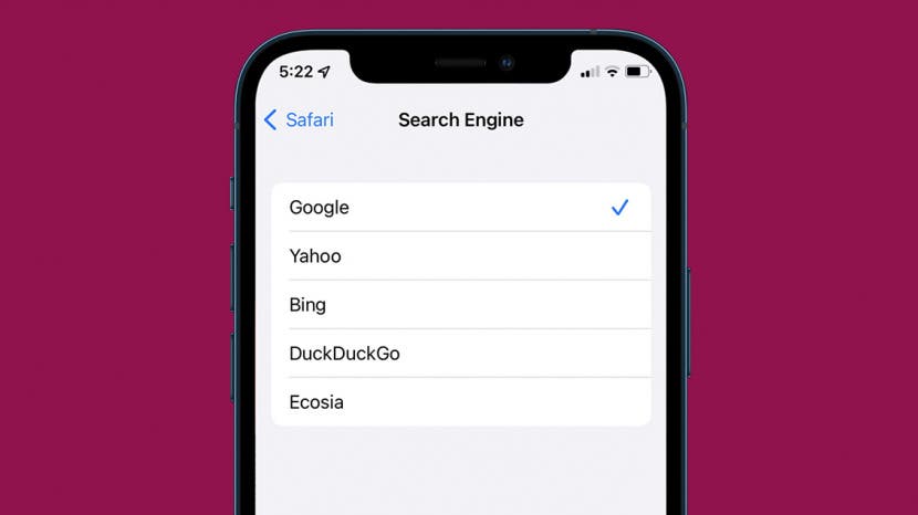 How to Change Default Search Engine in Safari on an iPhone or iPad
