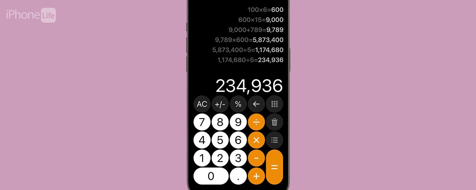How to See Calculator History on iPhone