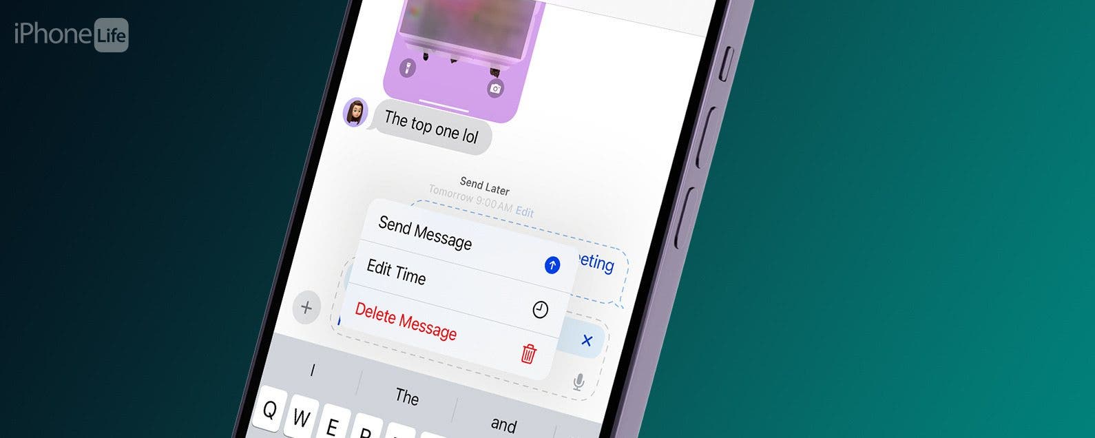 How To Cancel a Scheduled Text (iOS 18)