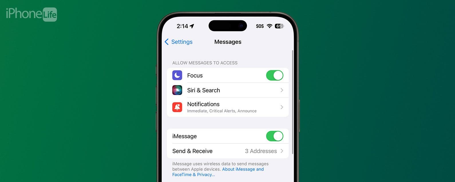 How to Enable iMessage on an iPhone, iPad & Mac