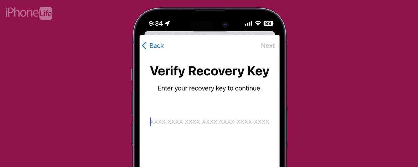 Keep Your Apple ID Secure with a Recovery Key