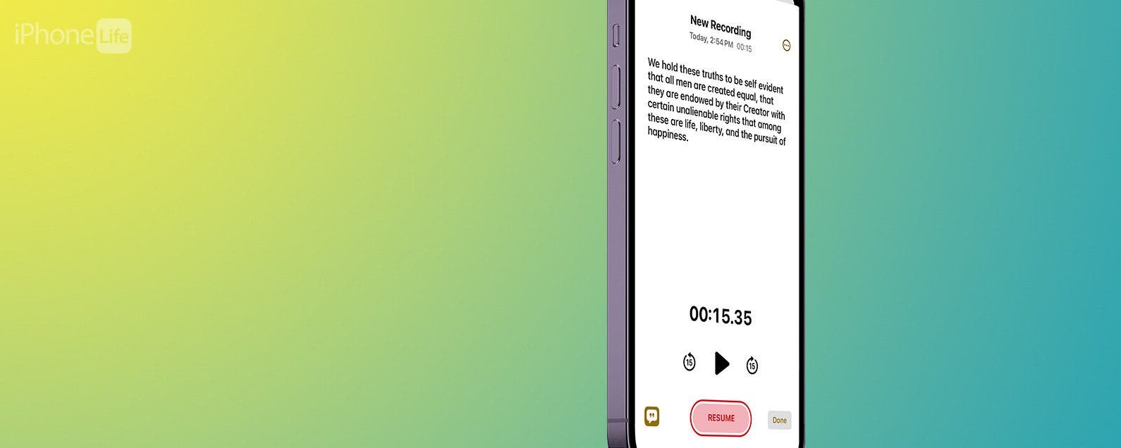 How to Record and Transcribe Audio in Notes on Your iPhone