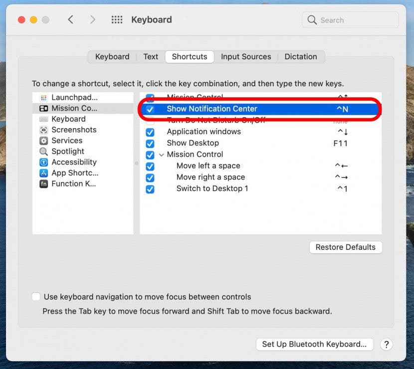 How to Check the Notification Center on Mac
