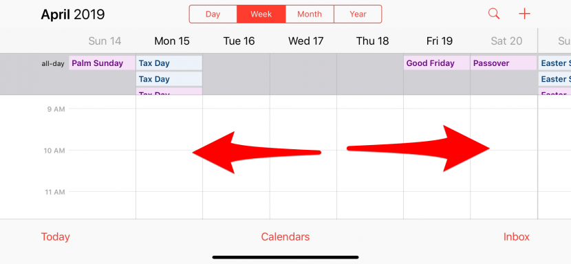 How to See the Week View in the Calendar App on Your iPhone