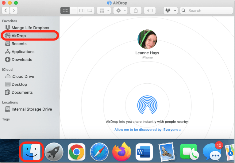 How to Turn On AirDrop on Mac & MacBook