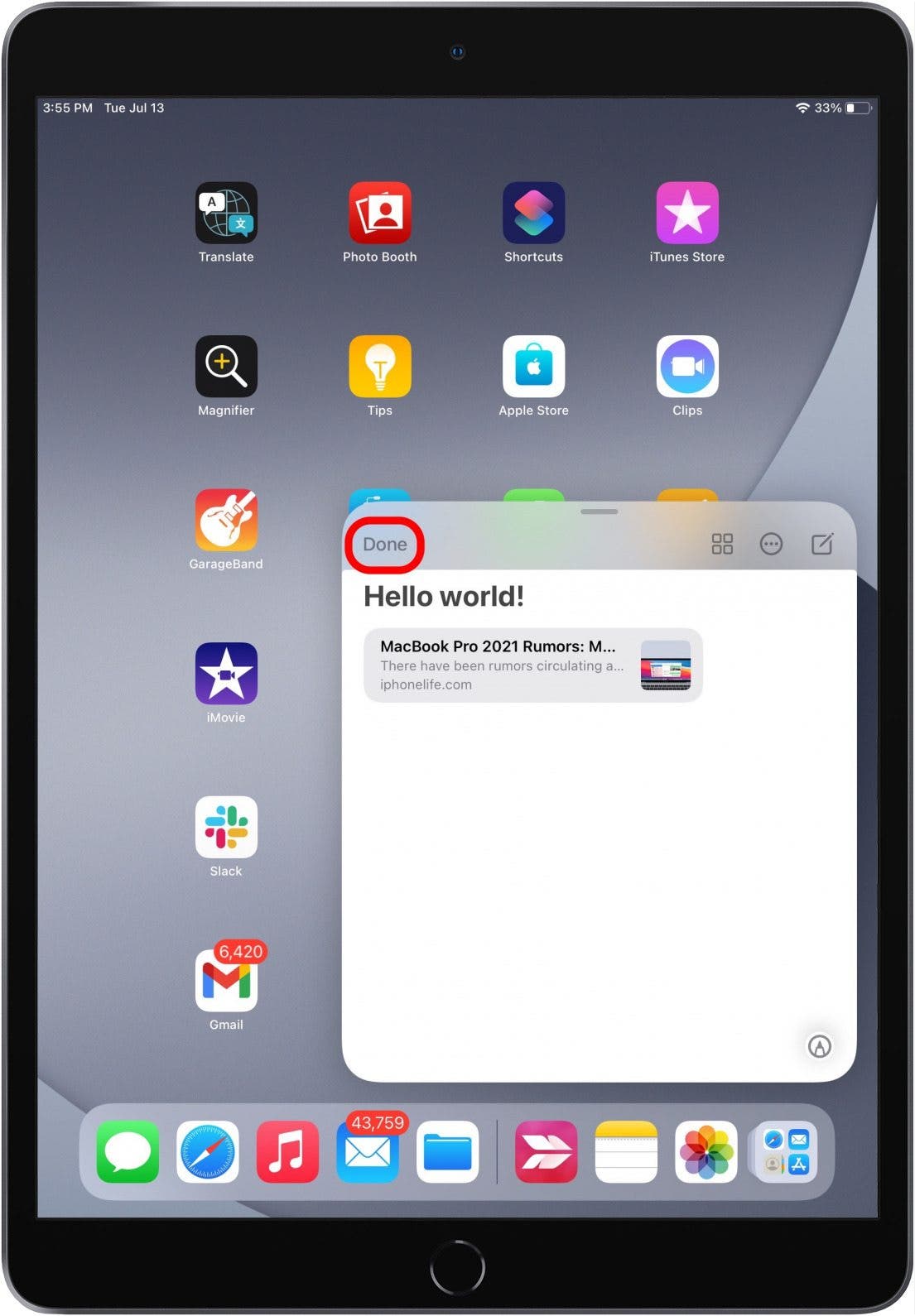 What Is Quick Note?