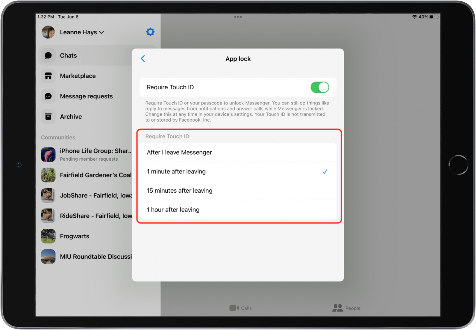 How to Lock Apps on iPhone & iPad with Touch ID