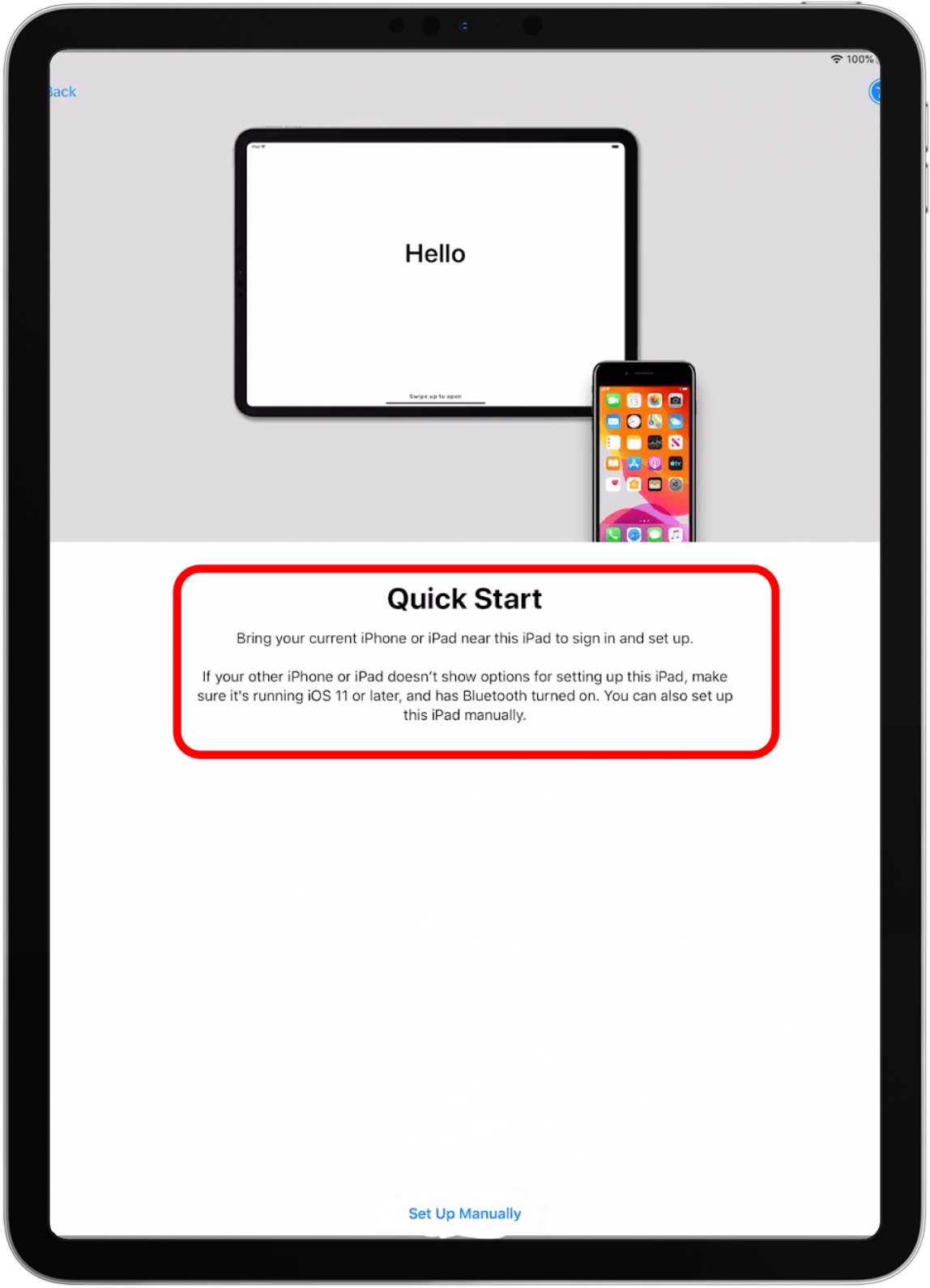 How to Set Up New iPad & Transfer Old iPad to New iPad