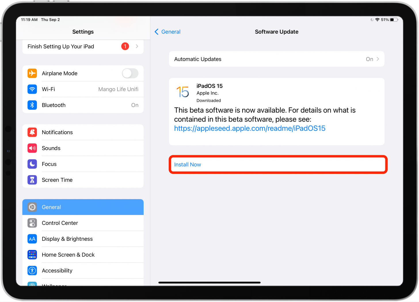 How to Update iPad to iPadOS 16