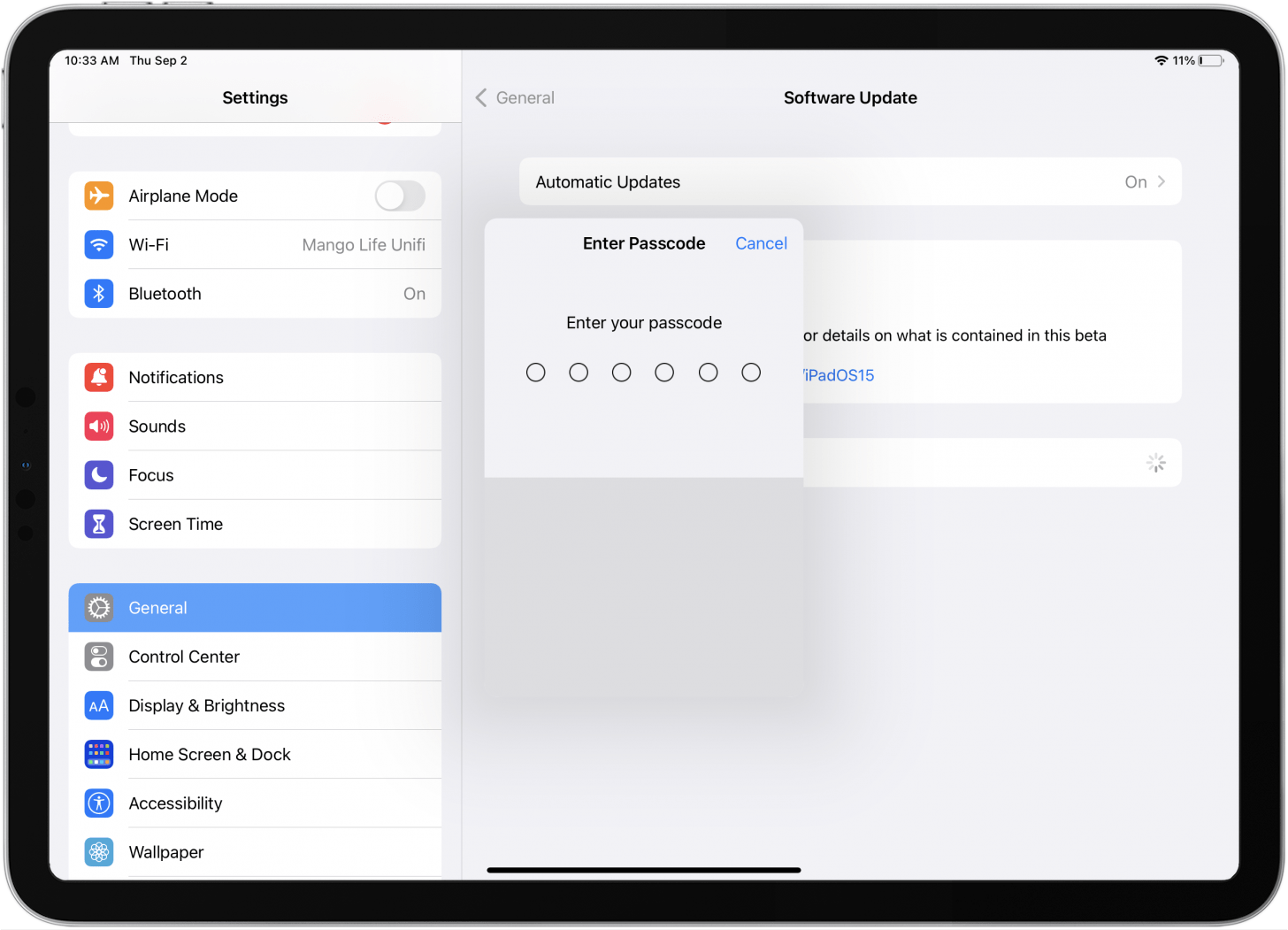 How to Update iPad to iPadOS 16