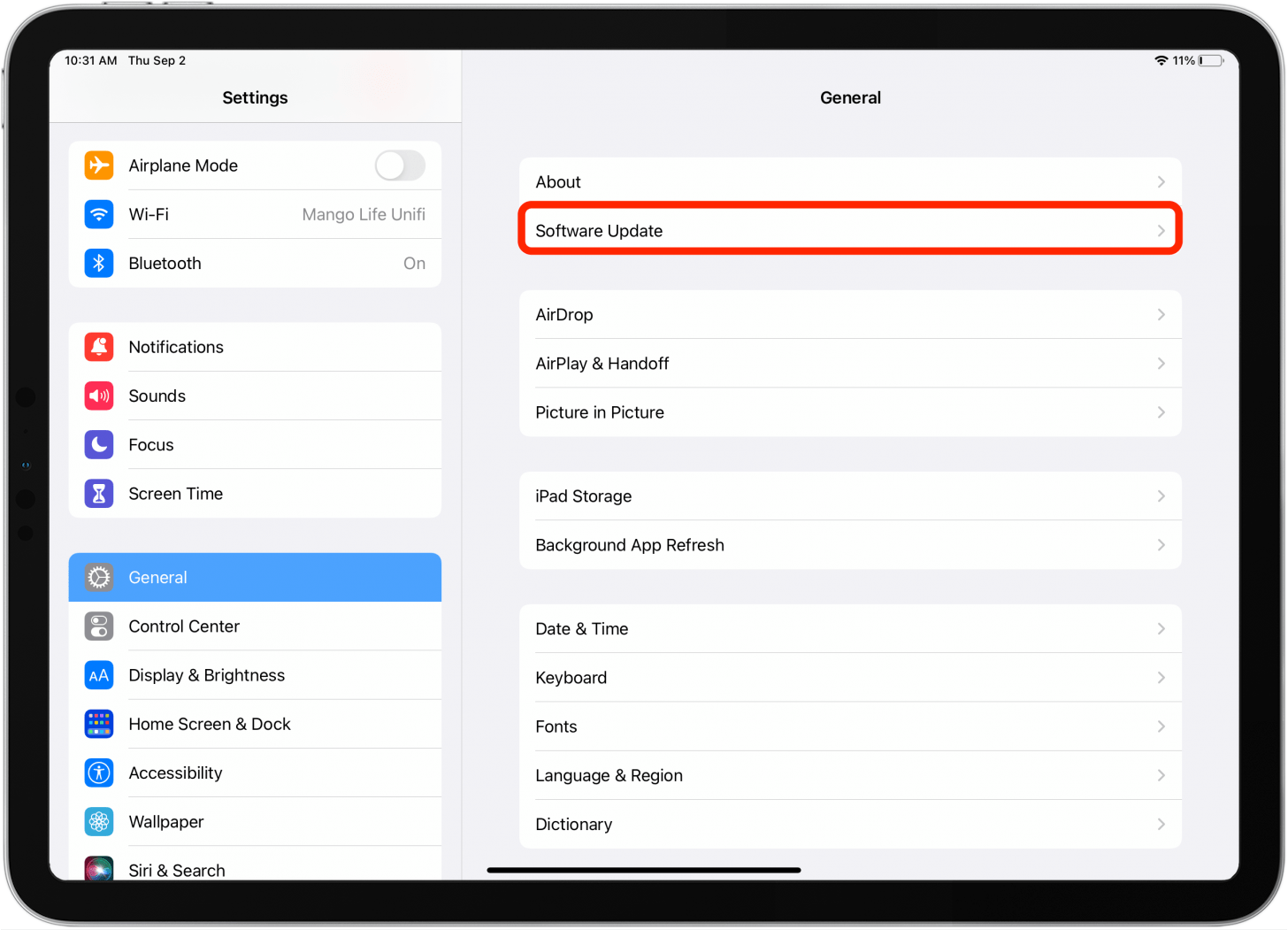 How to Update iPad to iPadOS 16
