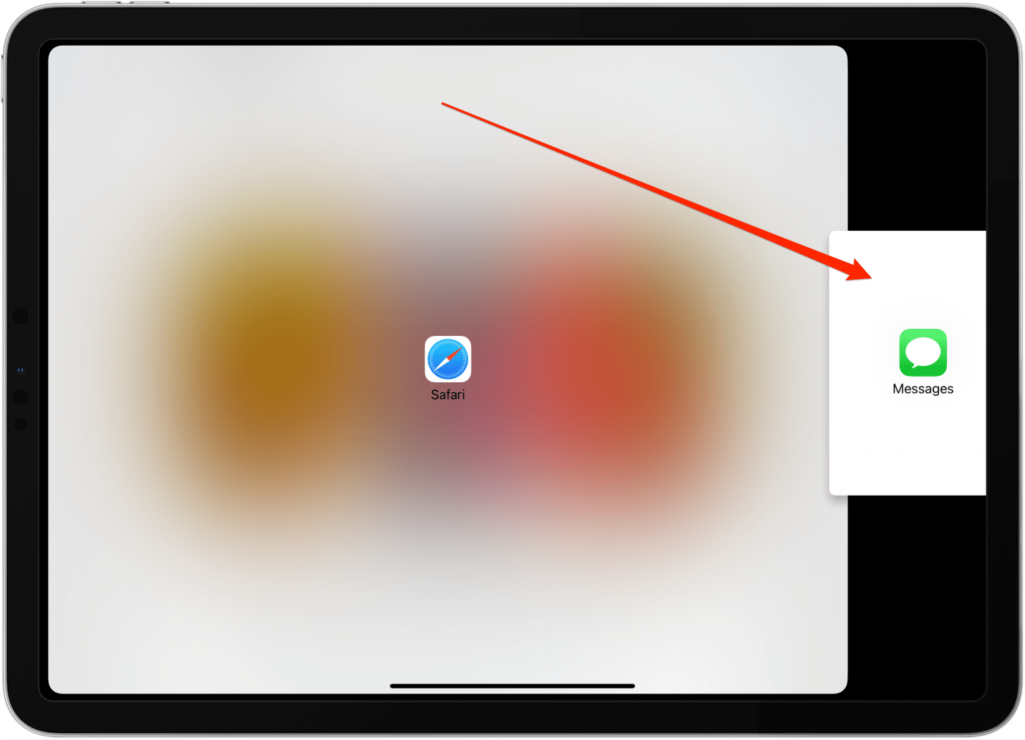 How to Open a Notification in Split View on iPad