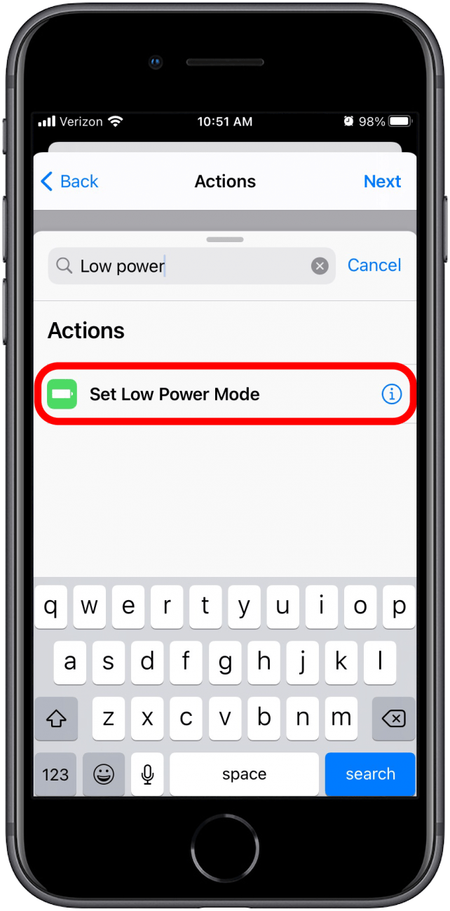 How to Re-enable Low Power Mode on an iPhone