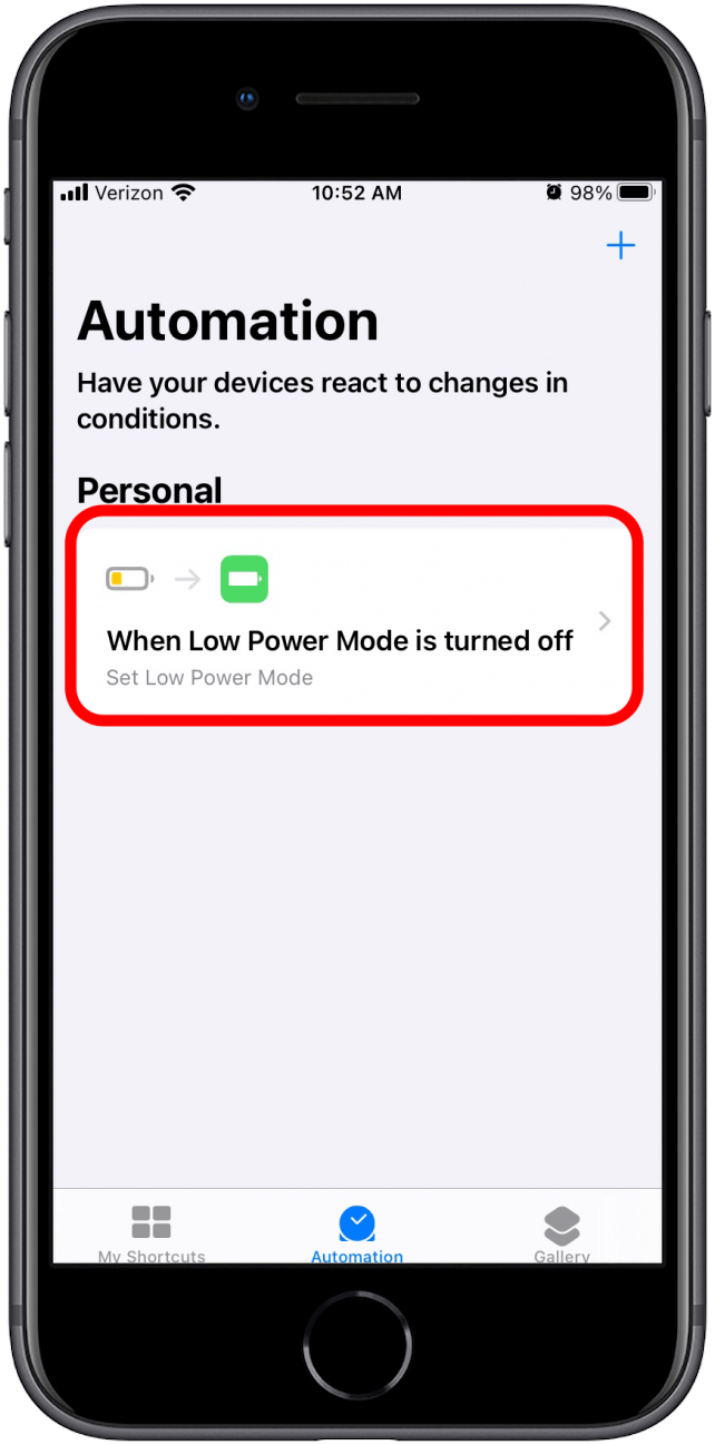 How to Re-enable Low Power Mode on an iPhone