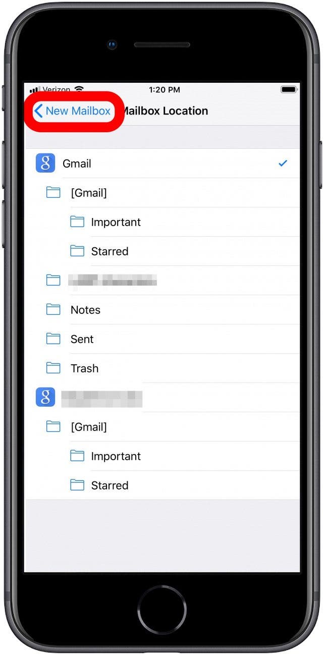 How to Create New Folders in the Mail App on Your iPhone