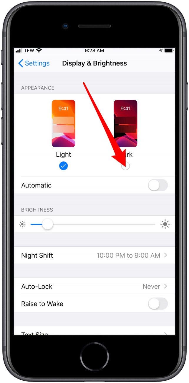 How to Turn On Dark Mode on the iPhone in iOS 14