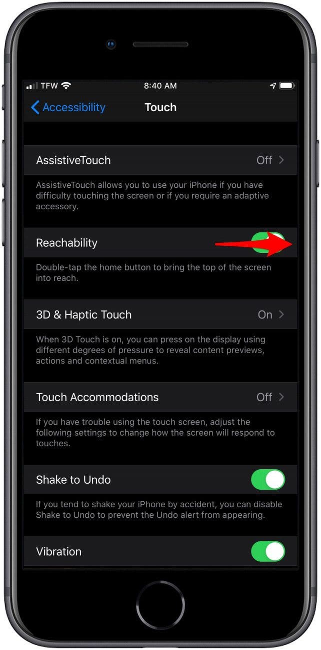 How to Use the iPhone Reachability Feature, with or without a Home Button