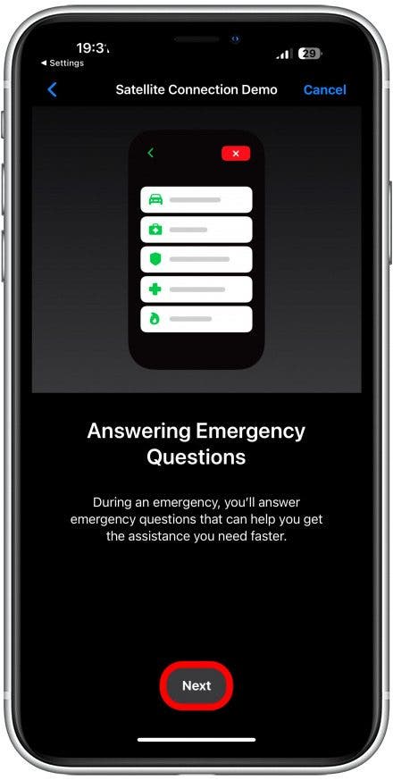 How to Use Emergency SOS via Satellite on iPhone 14 (iOS 16.1)