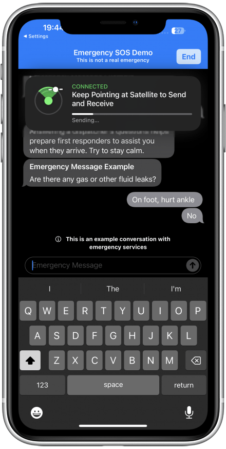 How to Use Emergency SOS via Satellite on iPhone 14 (iOS 16.1)