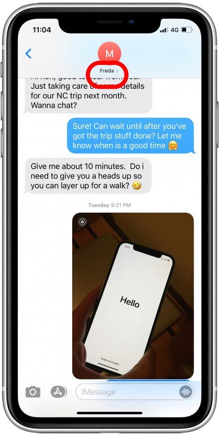 How to Save Photos from an iPhone Message or Email