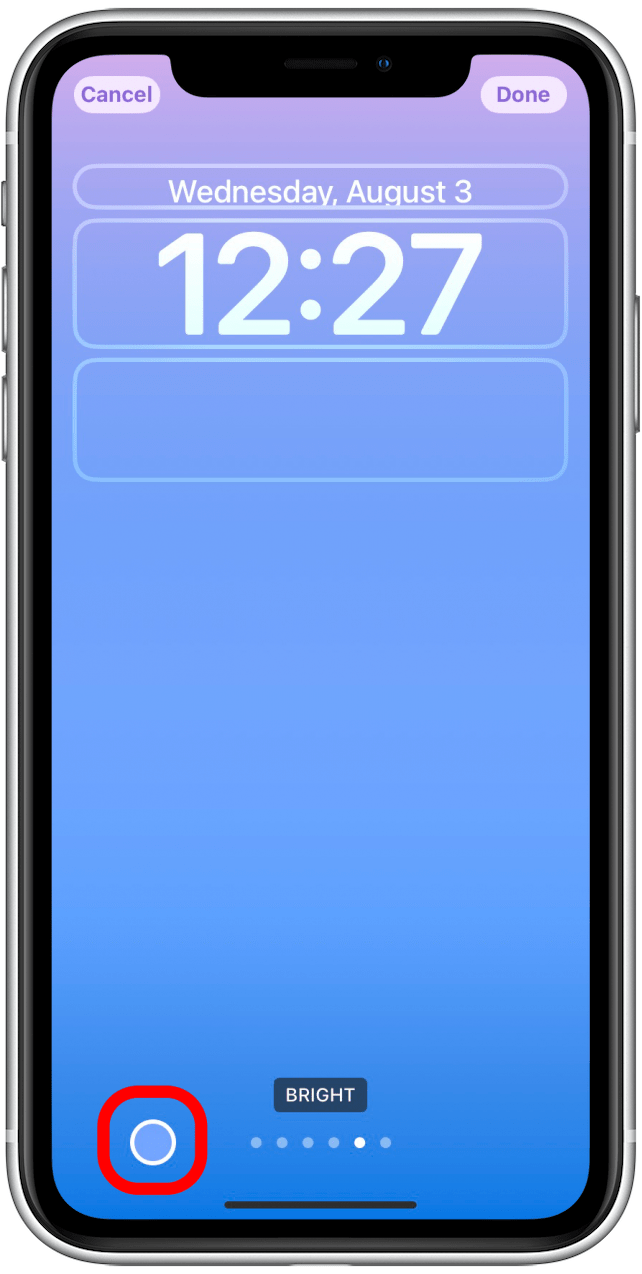 How to Change Lock Screen on iPhone to a Gradient Color