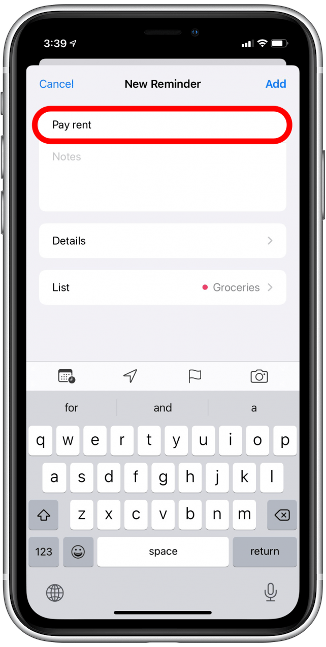 How to Set a Reminder on Your iPhone or iPad