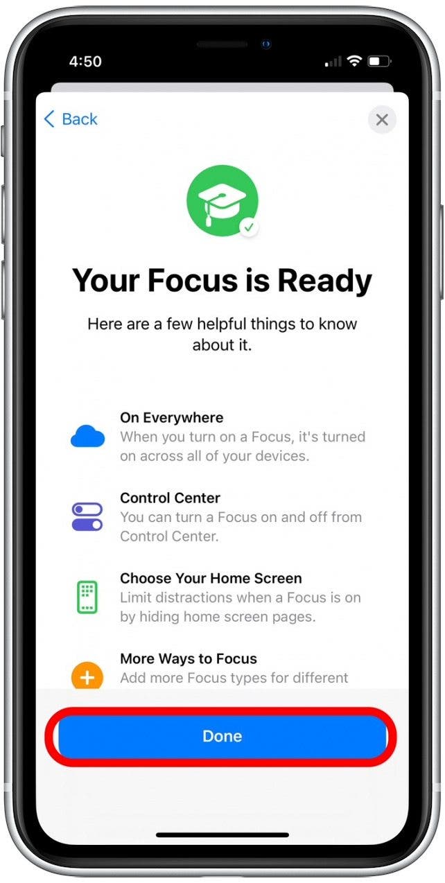 How to Use Focus Mode in iOS 15