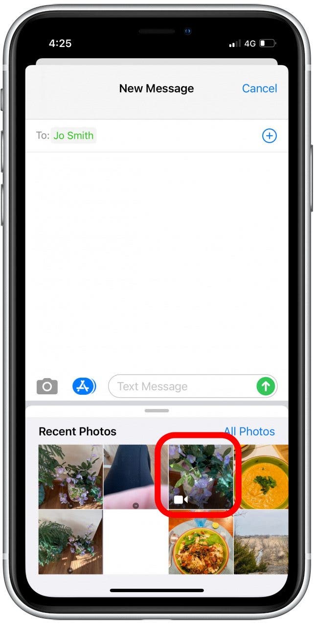 How to Send Video Messages on iPhone