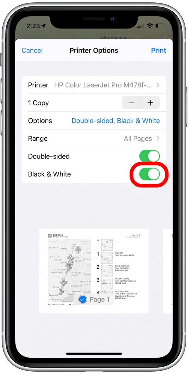 How to Print Apple Maps Directions from Your iPhone
