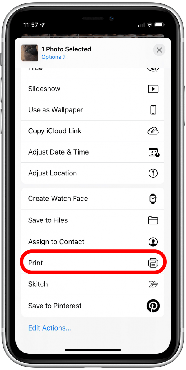 How to Print Pictures from iPhone