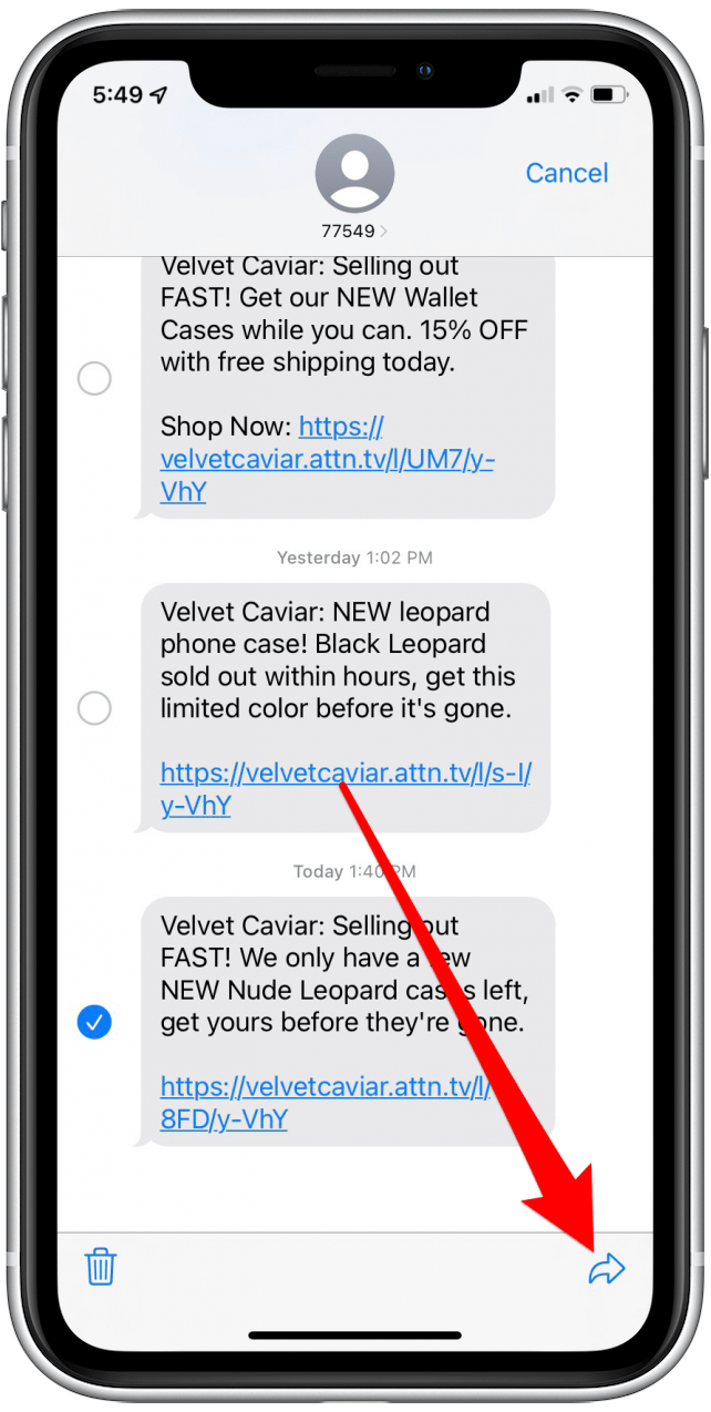 How to Forward Text Messages on iPhone