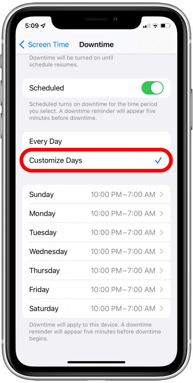 How to Set Downtime in Screen Time Settings on Your iPhone & iPad