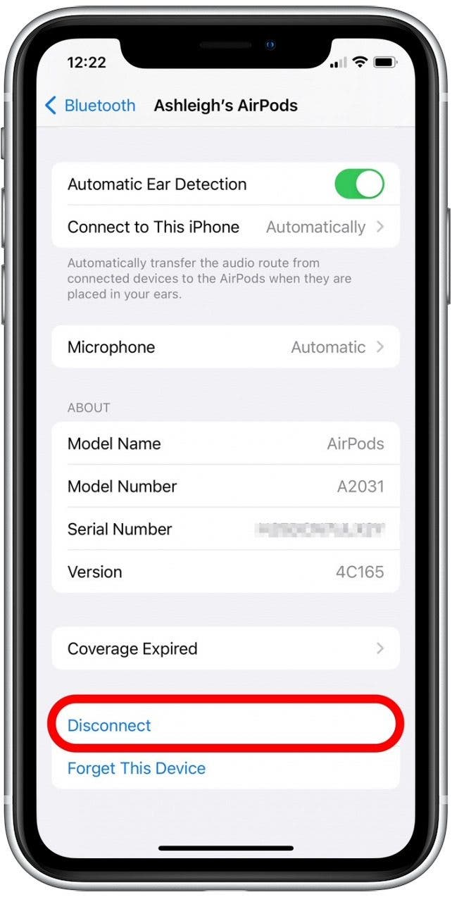 How to Disconnect Bluetooth Headphones from iPhone