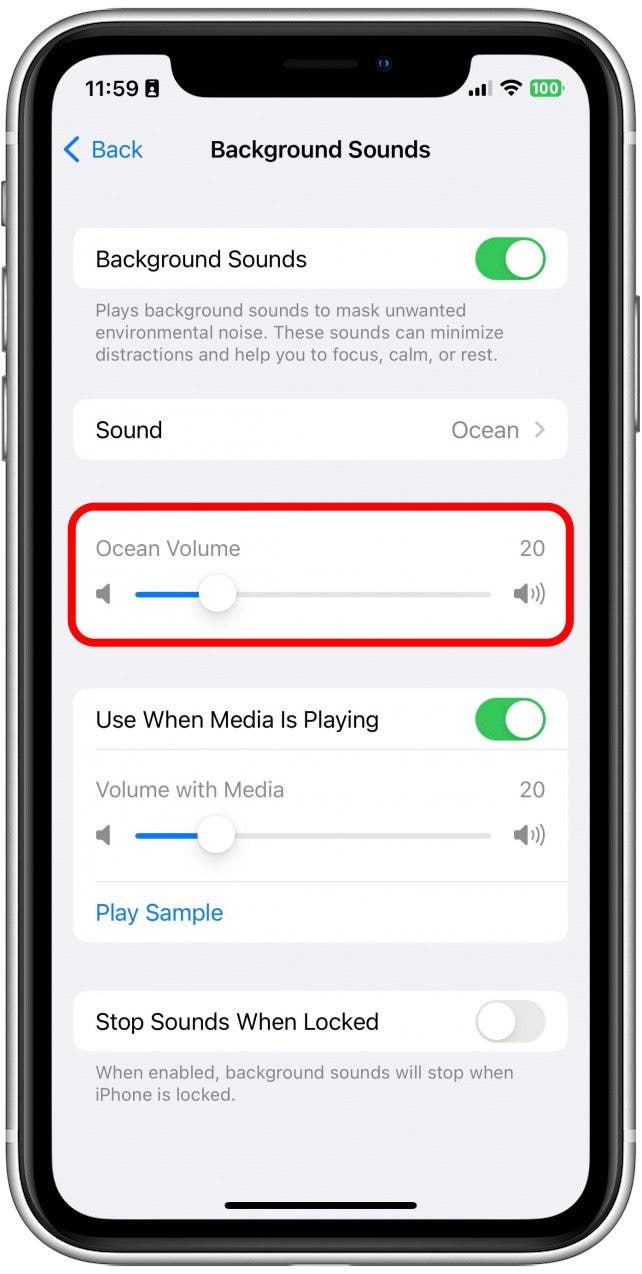 How to Use the iPhone’s White Noise Machine