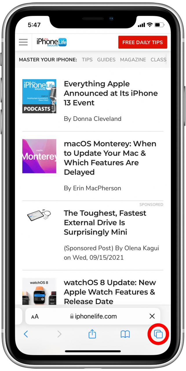 How to Reopen Closed Safari Tabs on iPhone (iOS 16)
