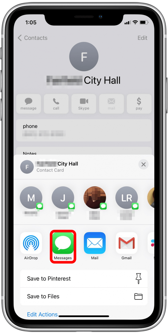 The Fastest Way to Share Contact Information from Your iPhone