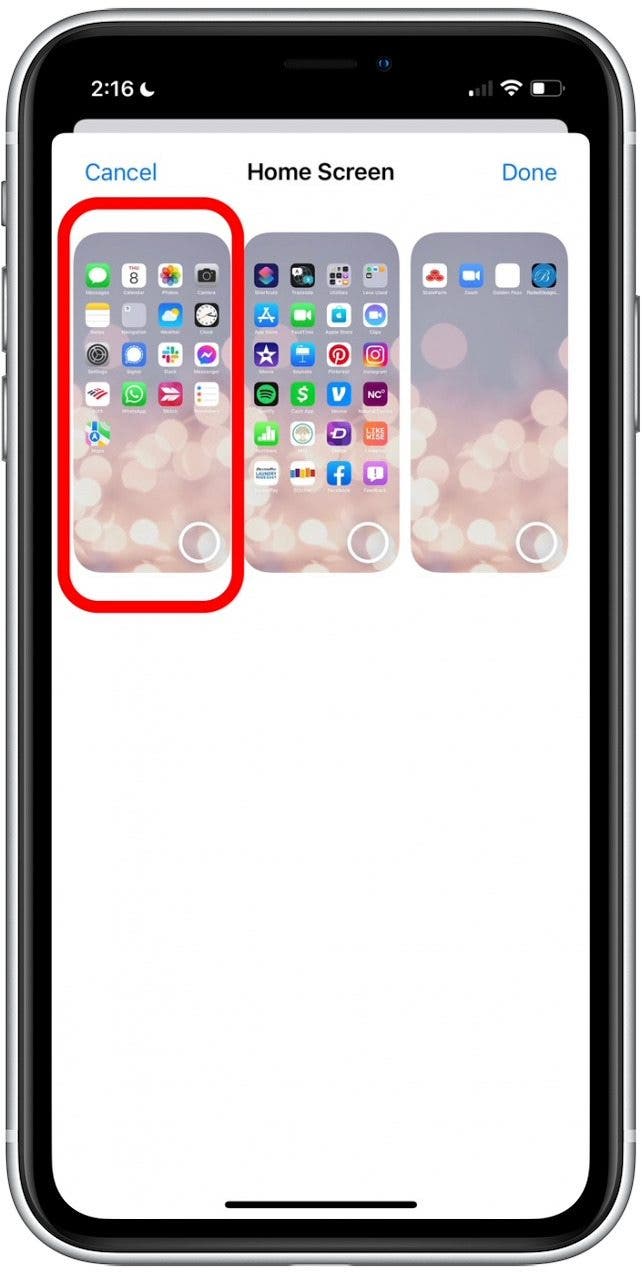 How to Customize Focus Home Screen Pages in iOS 15