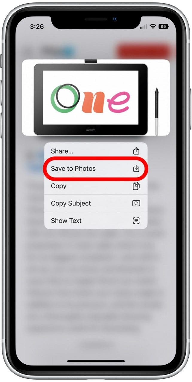Two Easy Ways to Save Images from Safari on iPhone (iOS 16)