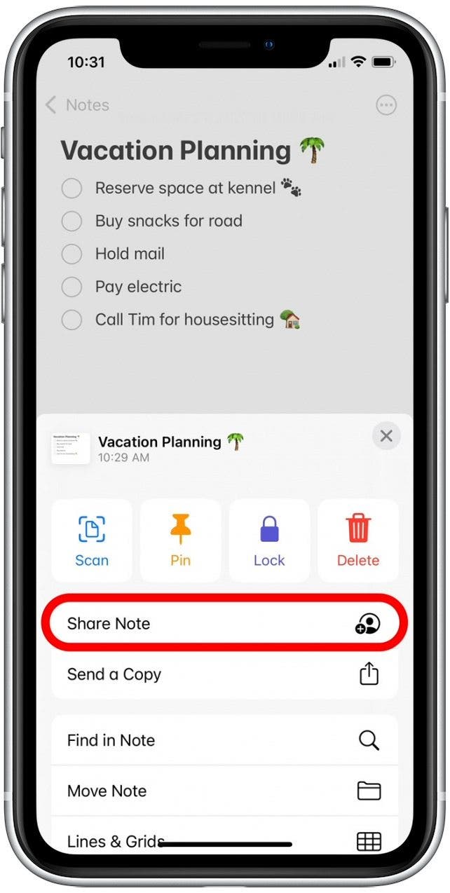 How to Share a Note on iPhone to Get Things Done Together (2023)
