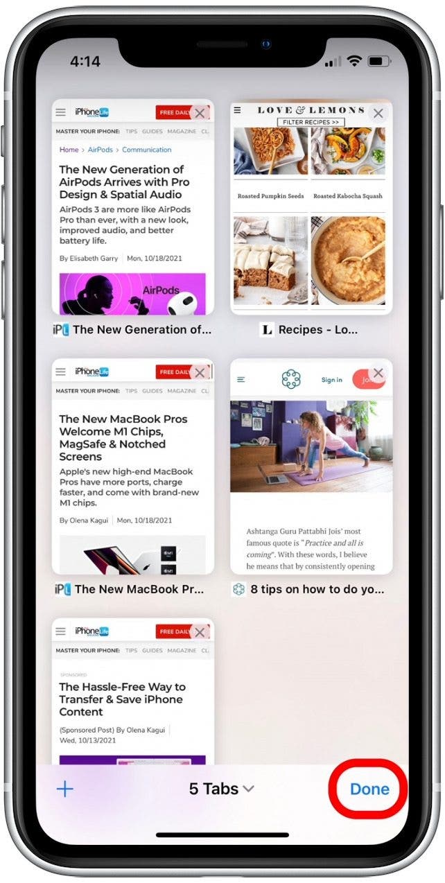 How to Rearrange Tabs in Safari on iPhone