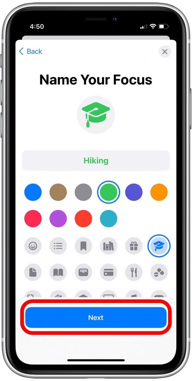 How to Create a Custom Focus Mode