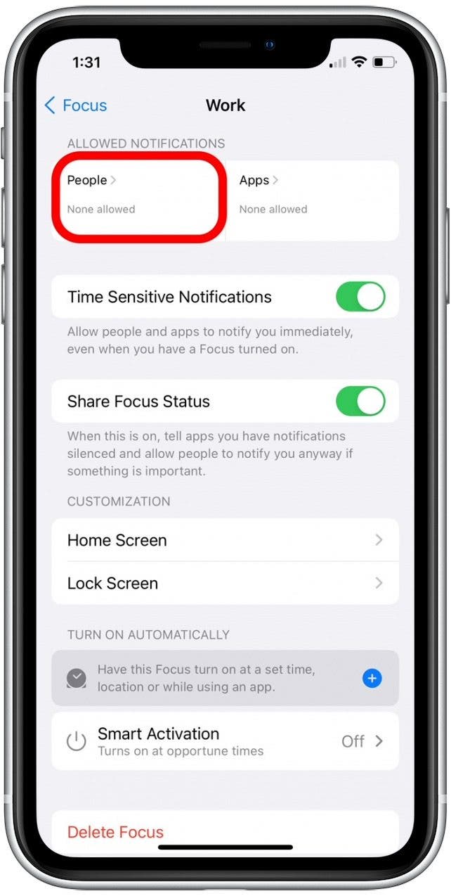 How to Use Focus Mode in iOS 15