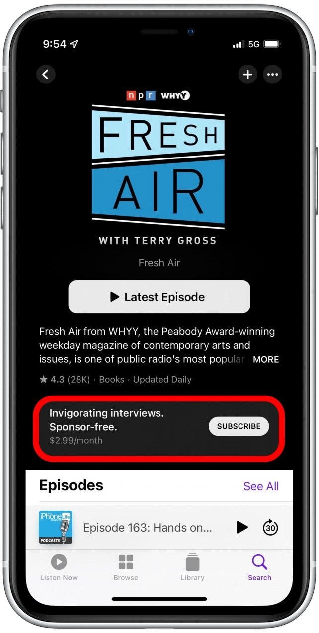 How to Subscribe to Podcast on iPhone or iPad